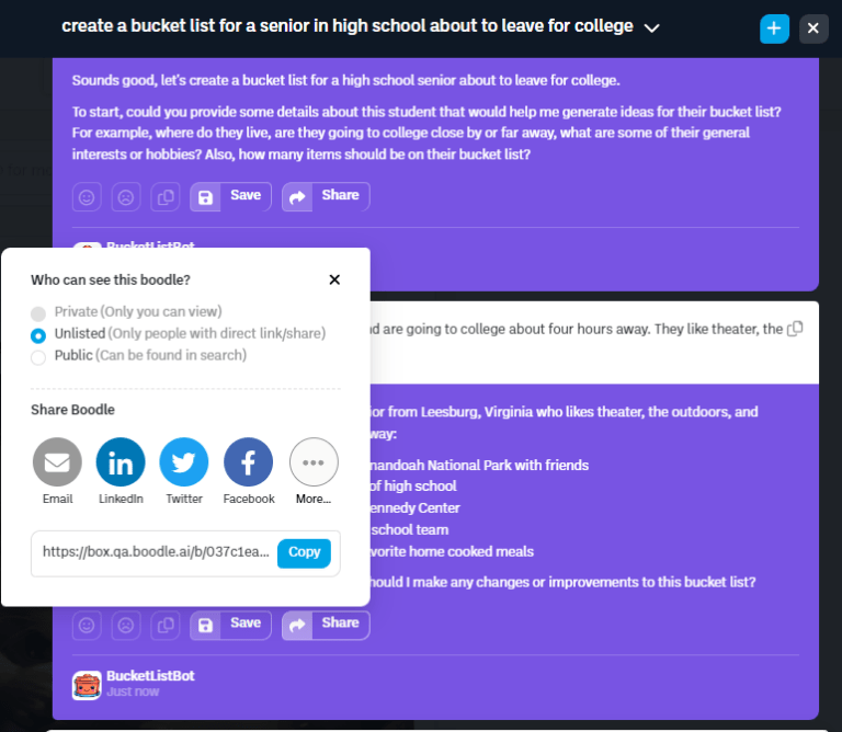 Quick Share - BoodleBox